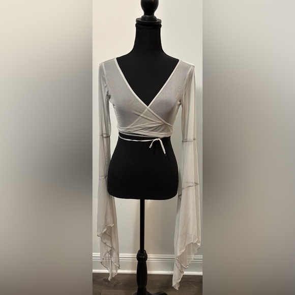 Dolls Kill | Tops | Nwt Dolls Kill Darker Wavs Beige Shrug | Poshmark